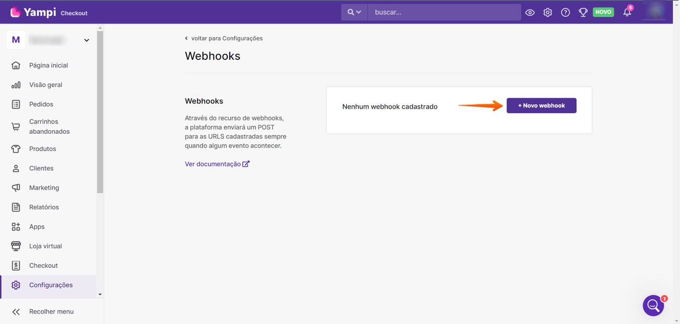 MGID Integration with Yampi (via webhooks)